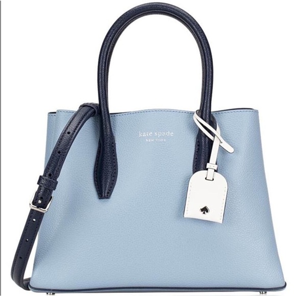 kate spade | Bags | Kate Spade Eva Small Satchel Blue Dawnblazer Blue ...